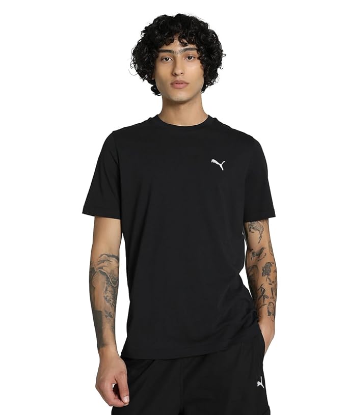 Buy PUMA Men, ESS Small Logo Tee, Black, XL, (68253801) at Amazon.in