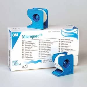Micropore in Dispenser Jumborol 3M 1.2 cm x 9.1 m - Roll Plaster Roll ...