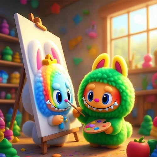 Labubu Melukis Pelangi by Rainbow Melody Kids on Amazon Prime Music