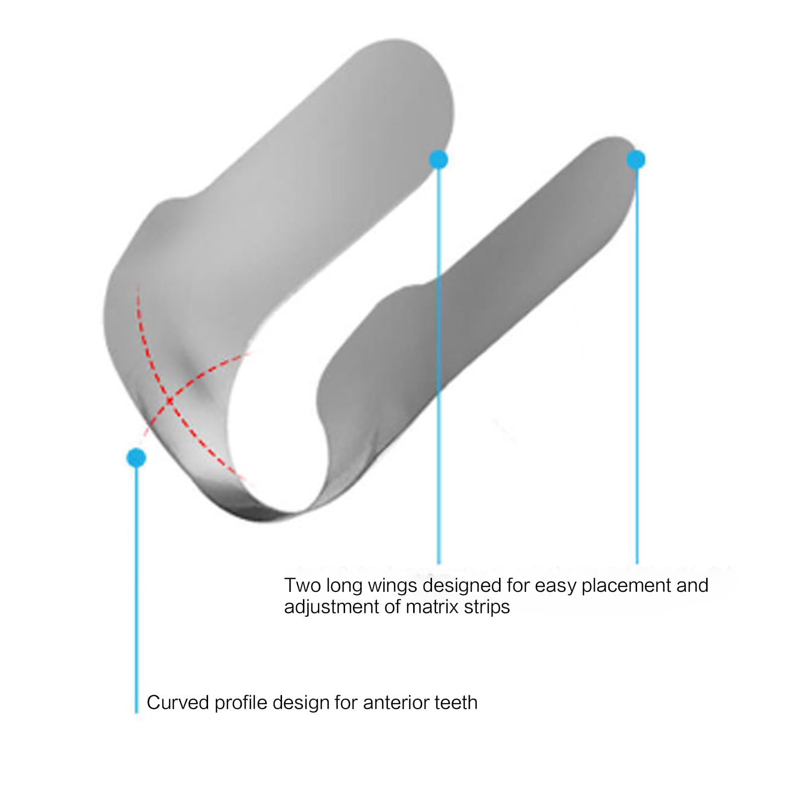Snapklik.com : Windplusya 30Pcs Dental Tofflemire Matrix Bands ...