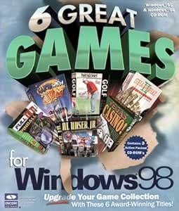 6 Great Games For Windows 98 : Amazon.co.uk: PC & Video Games