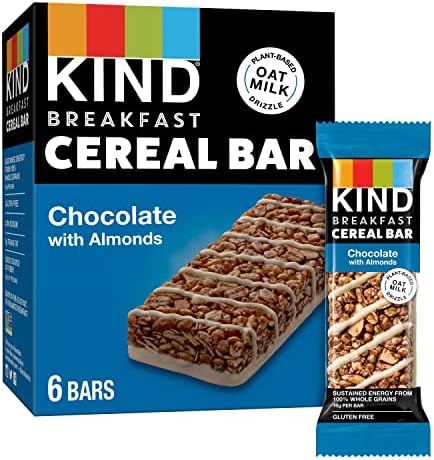 Amazon.com: KIND Breakfast Cereal Bars, Gluten Free Snacks, Chocolate ...