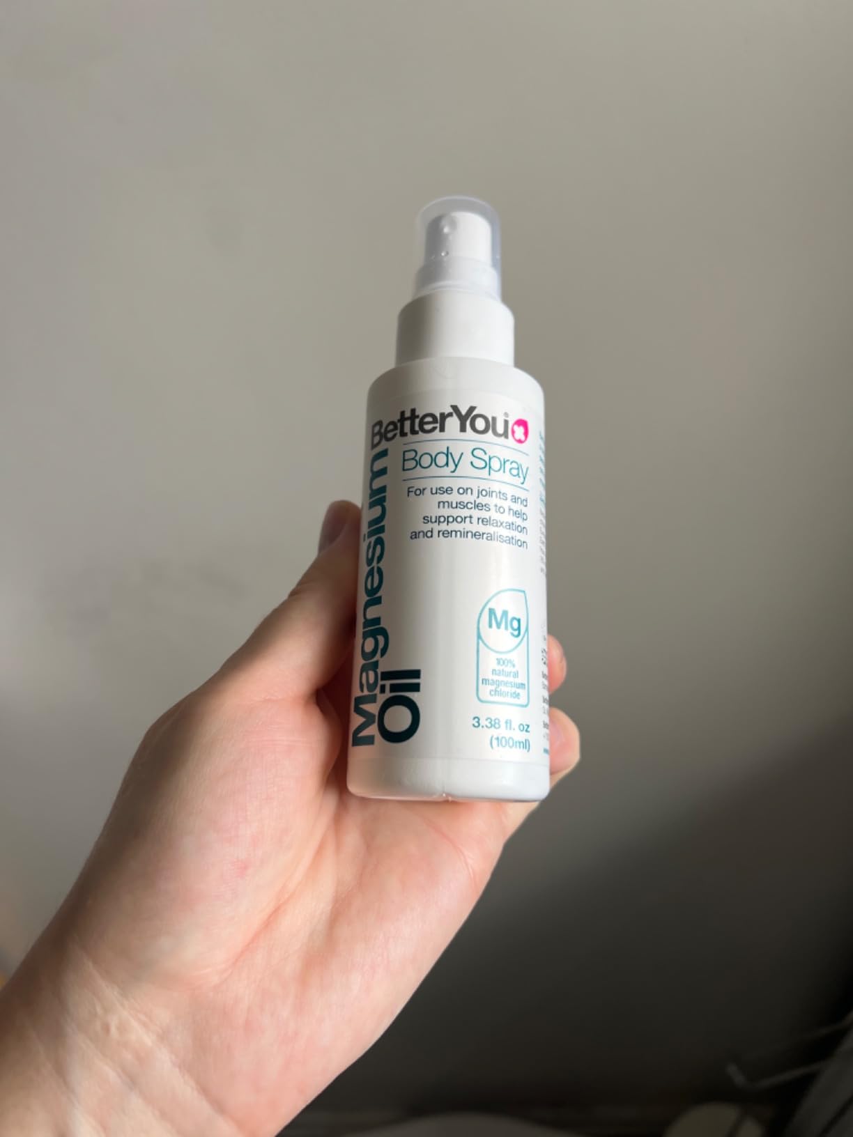 BetterYou Magnesium Oil Body Spray, Pure and Natural Source of ...