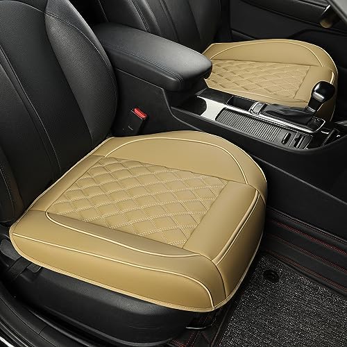 Vankerful 2-Pack Leder Front Autositzbezüge,Untersitzbezüge für Autos ...