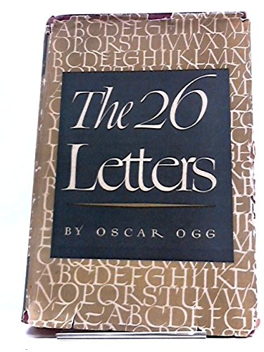 The 26 Letters: ogg, oscar: Amazon.com: Books
