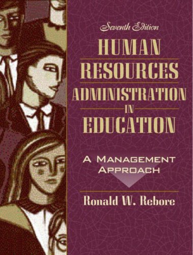 Human Resources Administration in Education: A Management Approach ...