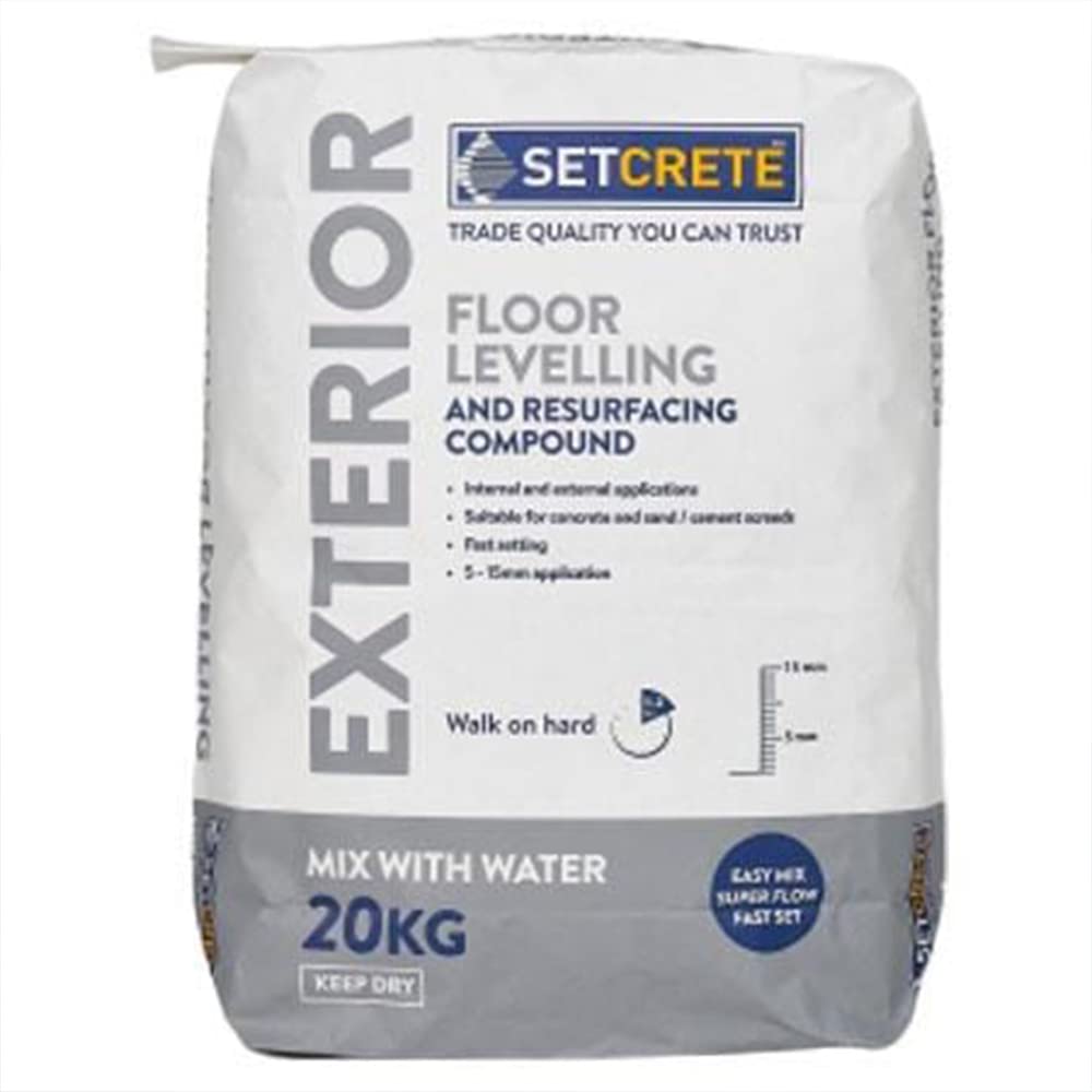 Bc Profiles Setcrete Exterior Floor Levelling Compound Fast Setting Non ...