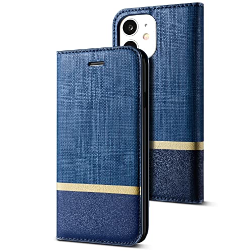 Acclink iPhone 12 /12Pro ケース 手帳型 背面収納 iP