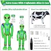 Amazon.com: Alien Party Decorations 4.2FT Hanging Alien UFO Cow ...