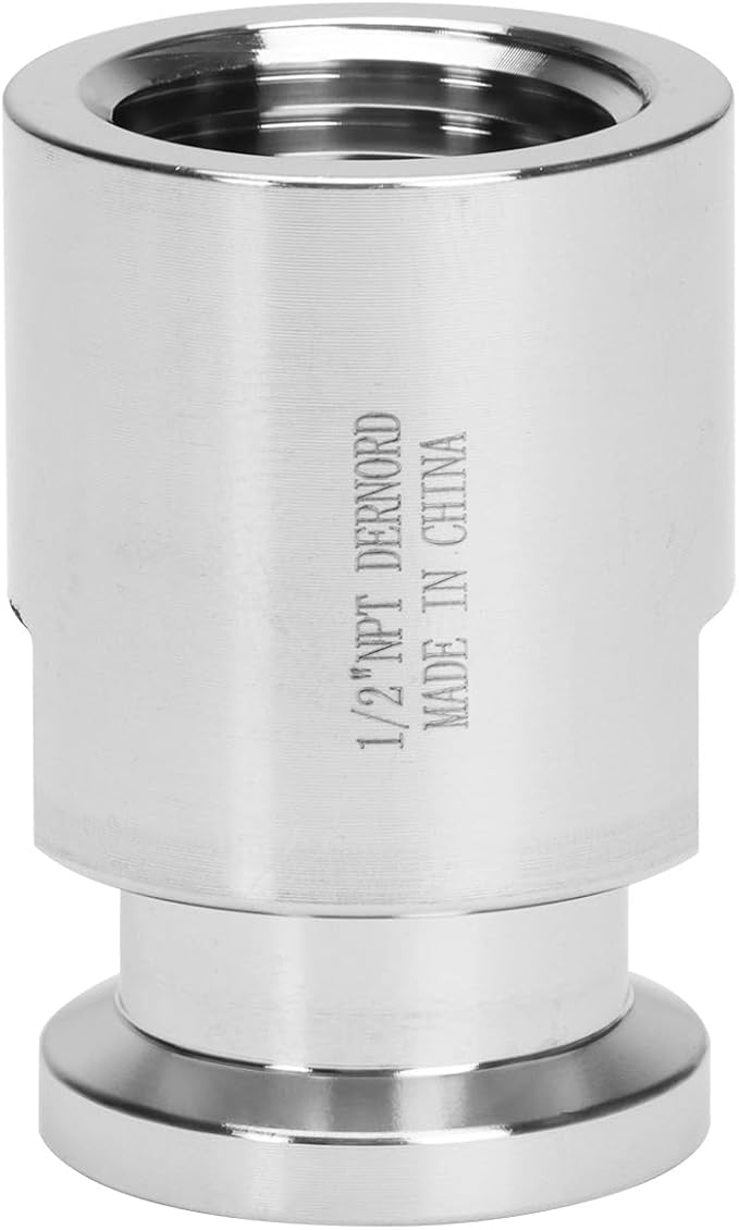 DERNORD 1/2'' Tri clamp Adapter to 1/2 inch FNPT Thread Ferrule ...