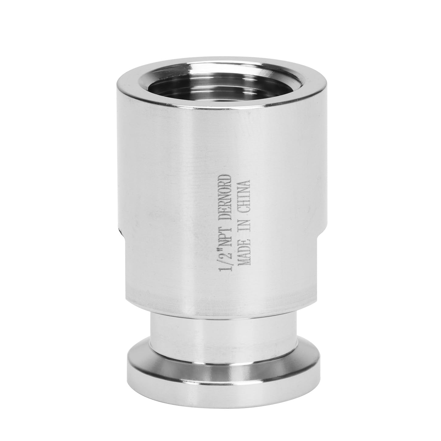 Snapklik.com : 1/2 Tri Clamp Adapter To 1/2 Inch FNPT Thread Ferrule ...