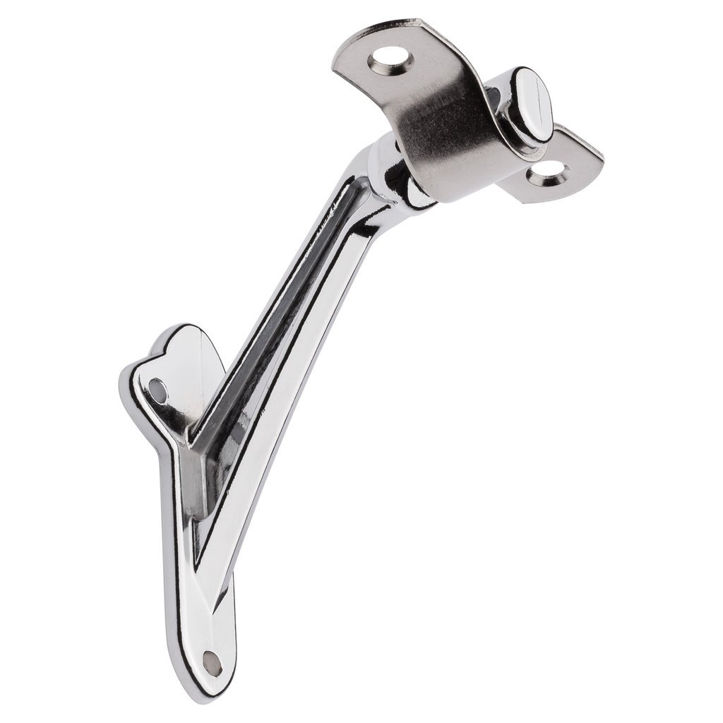 Amazon.com: Harney Hardware 36619 Handrail Hand Rail Bracket ...