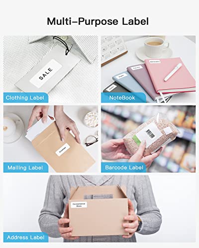 Snapklik.com : Shipping Address Labels, TRUNIUM 1 X 2-5/8 Address ...