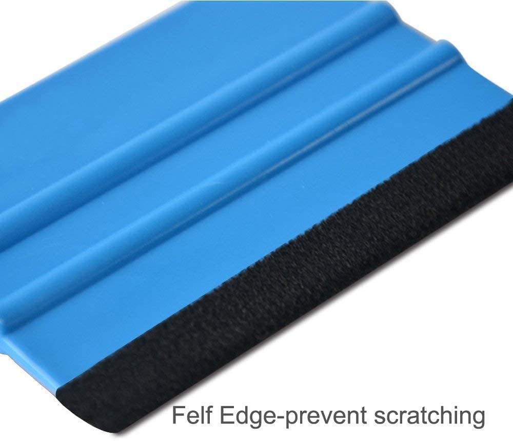 Snapklik.com : 8 Pack Felt Squeegee Wrapping Tool, 4 Inch Premium ...