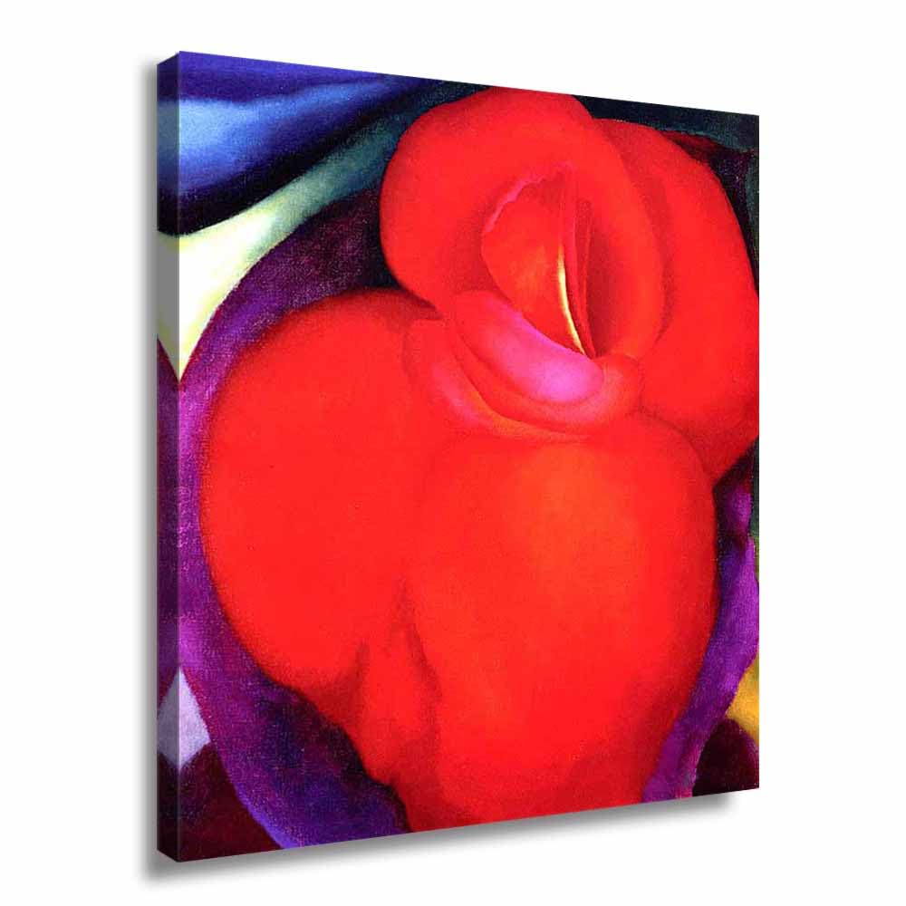 Famous Red Flower Painting