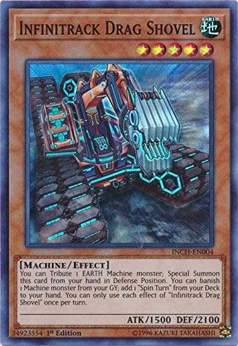 Amazon.com: Yu-Gi-Oh! - Infinitrack Drag Shovel - INCH-EN004 - Super ...