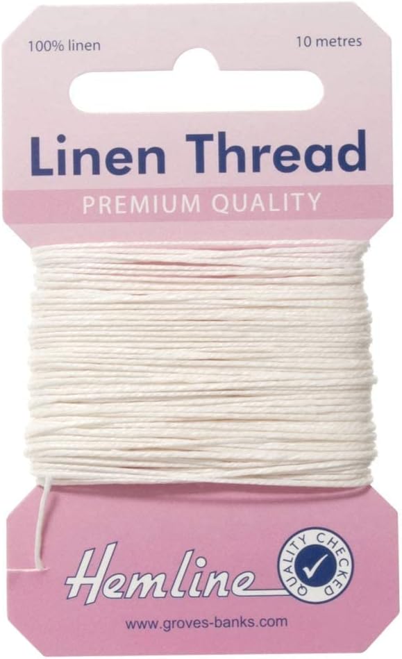 Gutermann Waxed Extra Strong Linen Sewing Thread 50m 4011 - Each ...