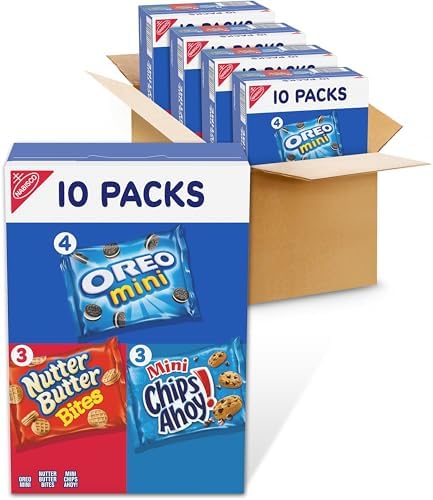 Amazon.com: Nabisco Cookie Variety Pack, OREO Mini, Nutter Butter Bites ...
