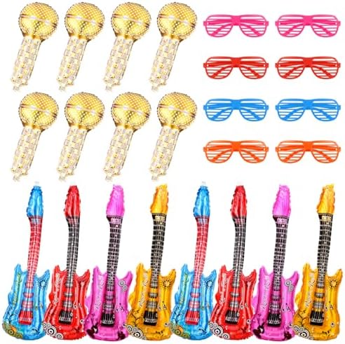 FANTESI 24 PCS Inflatable Party Props, Photo Booth Props, Musical ...