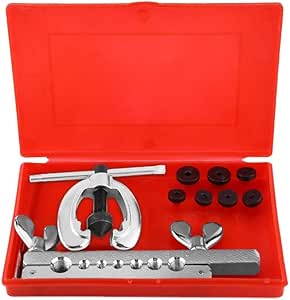 9pcs Pipe Flaring, Repair Flare Includes Clamp Brake Pipe Flaring Tool ...