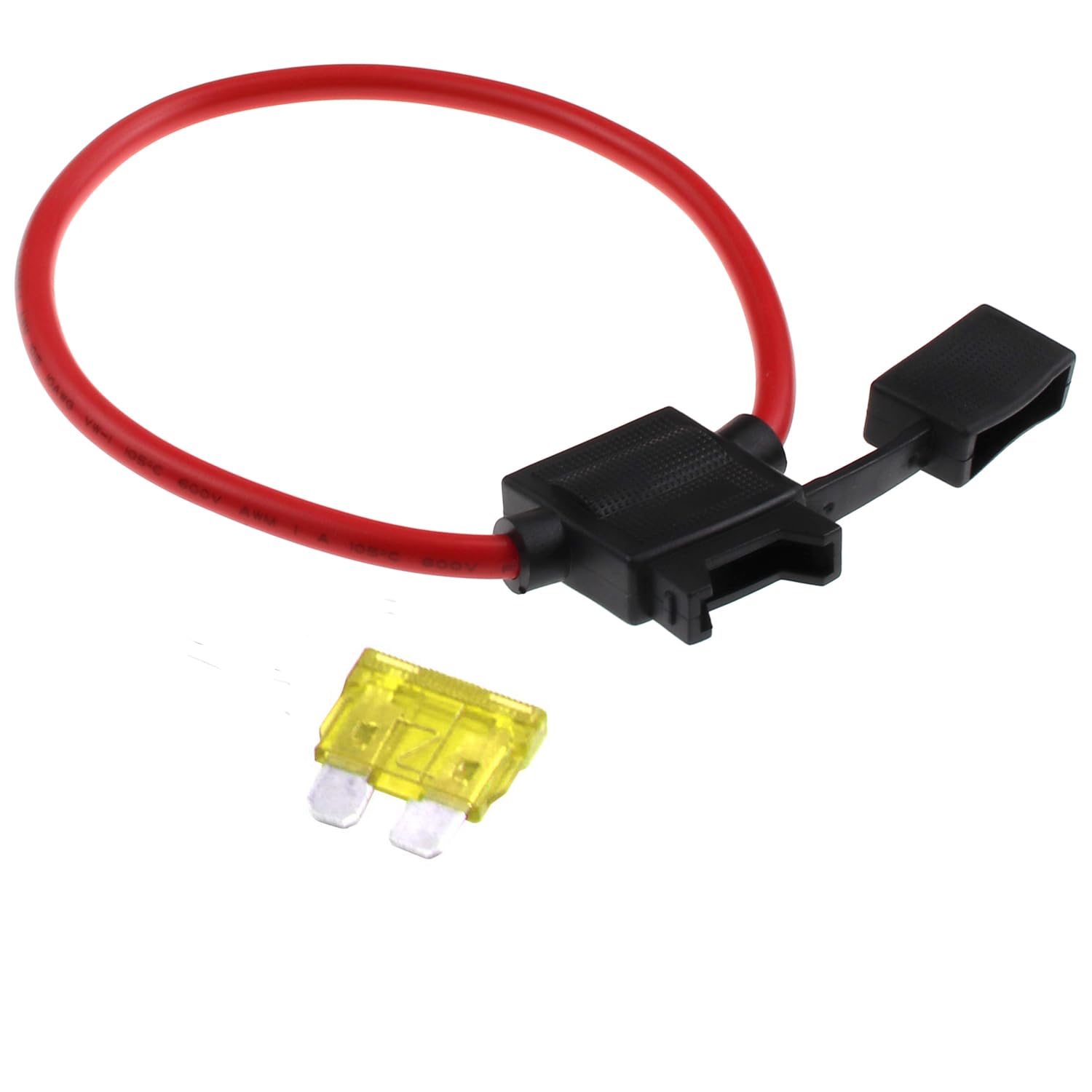 Snapklik.com : ZOOKOTO Inline Fuse Holder 20A