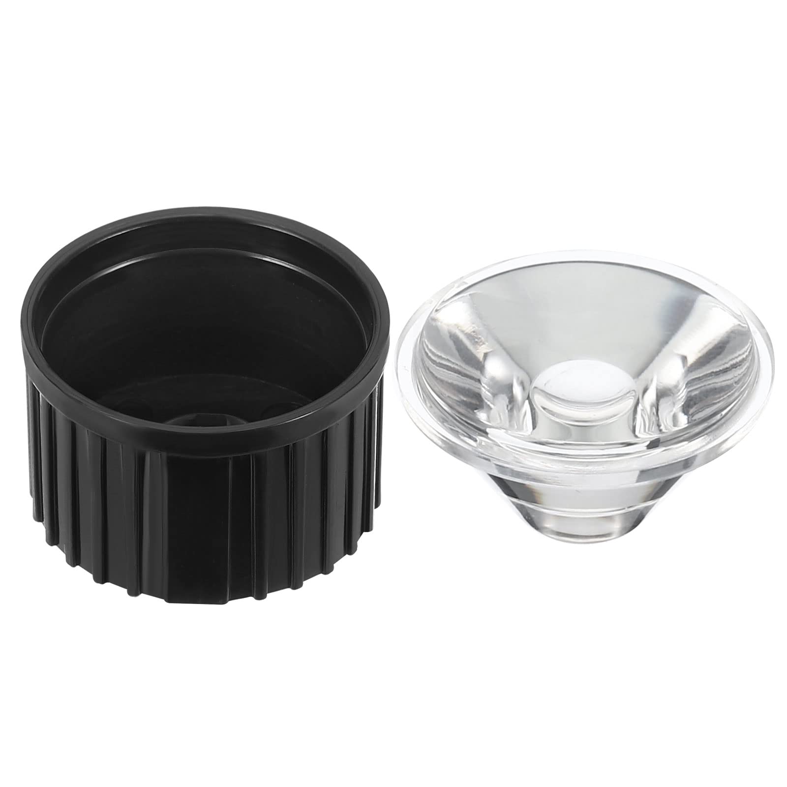 PATIKIL 20mm LED Lens 60 Degree with Plastic Holder, 8 Set Acrylic ...