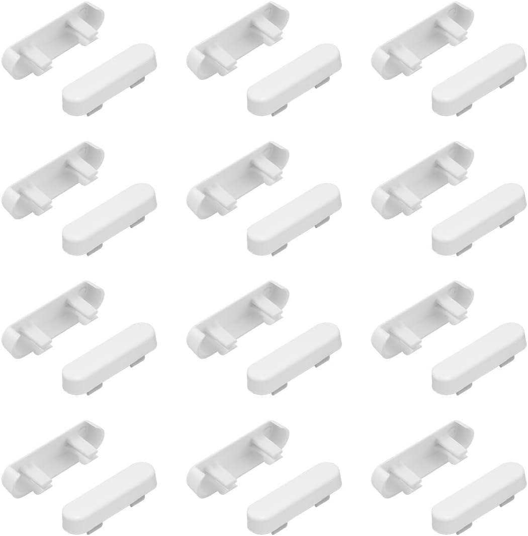 ZYAMY 24PCS Window Drain Cover Replacement Plastic Accessories 40x10x6 ...