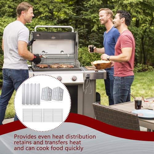 Hiorucet Grill Parts for Weber Genesis 300 Series with Front Control ...
