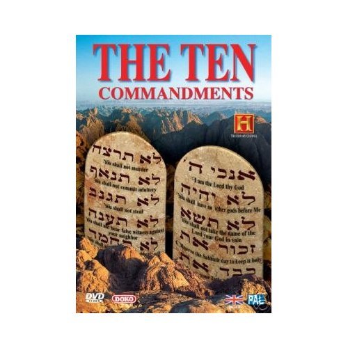 Amazon.com: The Ten Commandments - HISTORY CHANNEL DVD Documentary ...