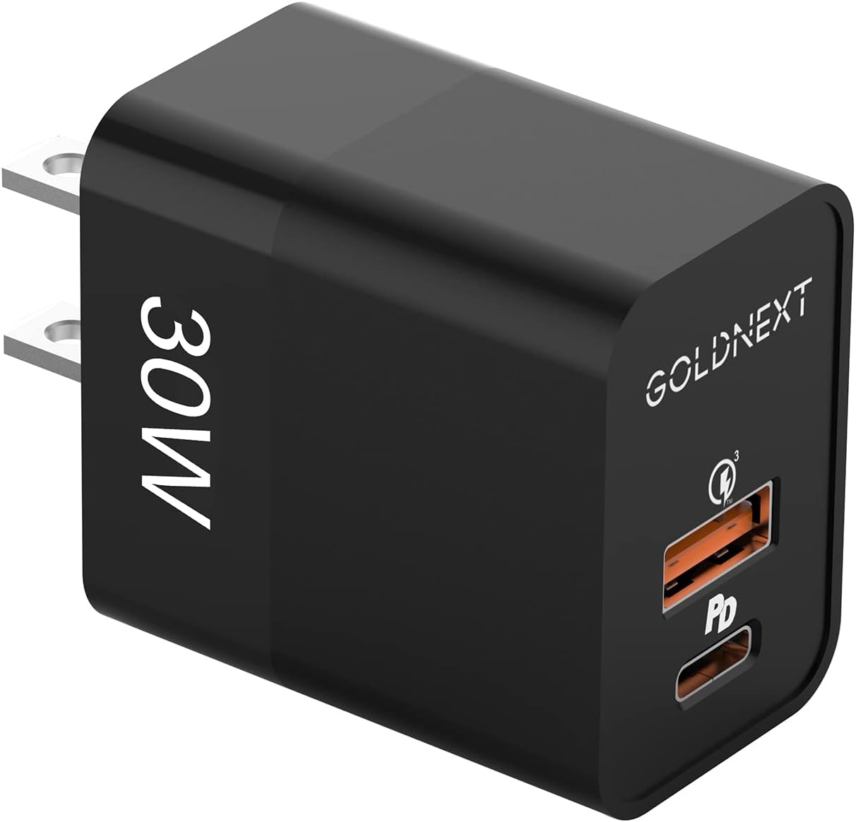 Amazon.com: 33W USB C Wall Charger ANGKEEL Dual Port 30W Adapter GaN ...