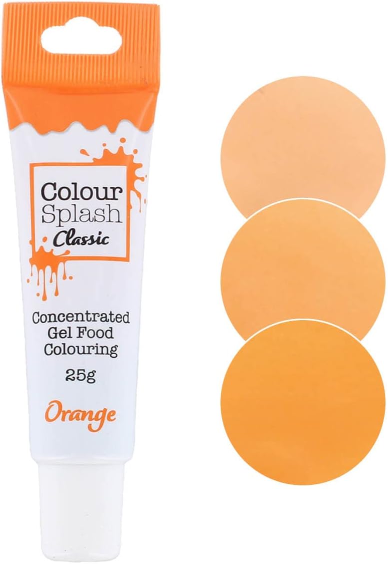 COLOUR SPLASH Food Colouring Gel Tube, Edible Ingredients, Highly ...