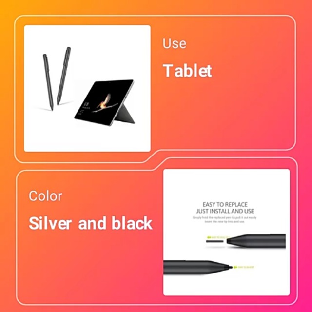 Watch 2H Windows Microsoft Surface Pro 4 5 6 7 Pen Tips﹙3 Pack﹚ on ...