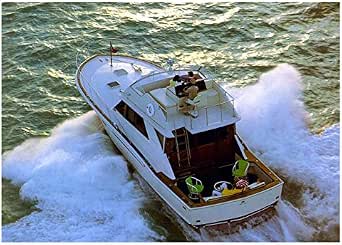 Amazon.com: 1977 Chris Craft 45 Commander Power Boat Photo Poster ...