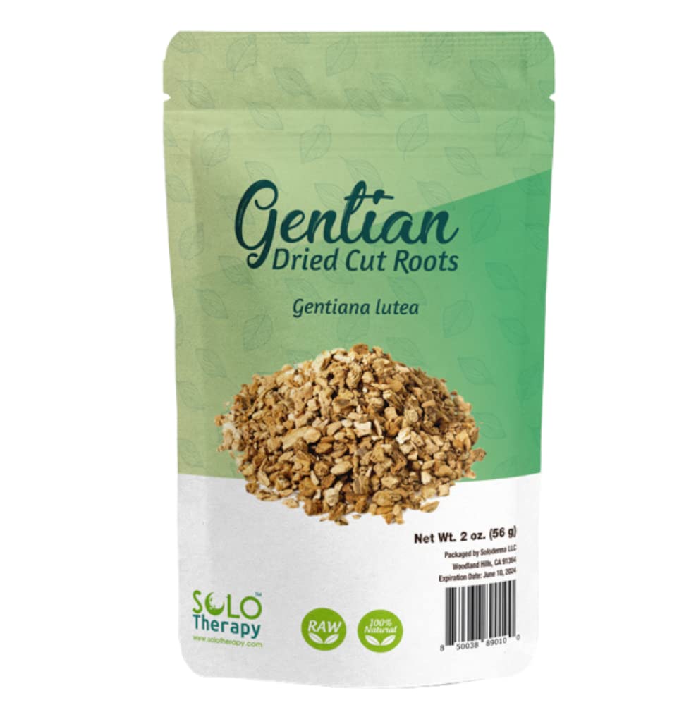Amazon.com : Gentian Root 2 oz, Gentiana Lutea, Resealable Bag, Gentian ...