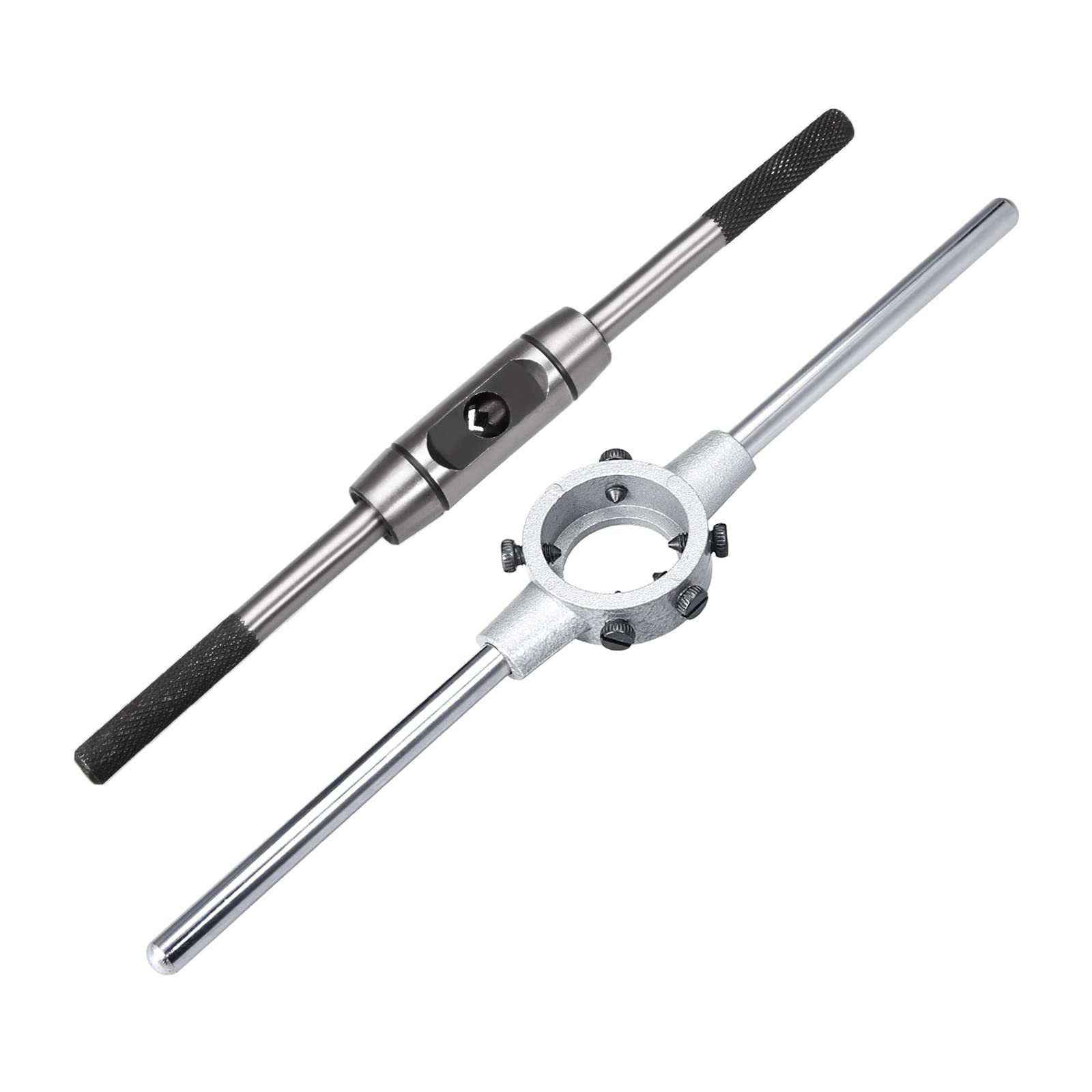 uxcell M6-M14 Adjustable Tap Bar Holder and M12-M14 Die Stock Wrench ...