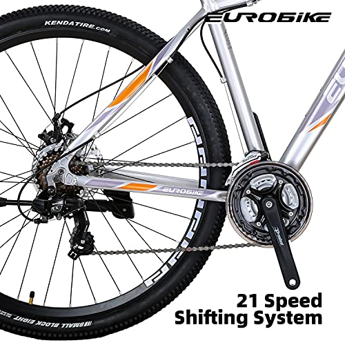 EUROBIKE Mens Mountain Bike, YH-X9 Mountain Bike 29 inch, 19 inch ...