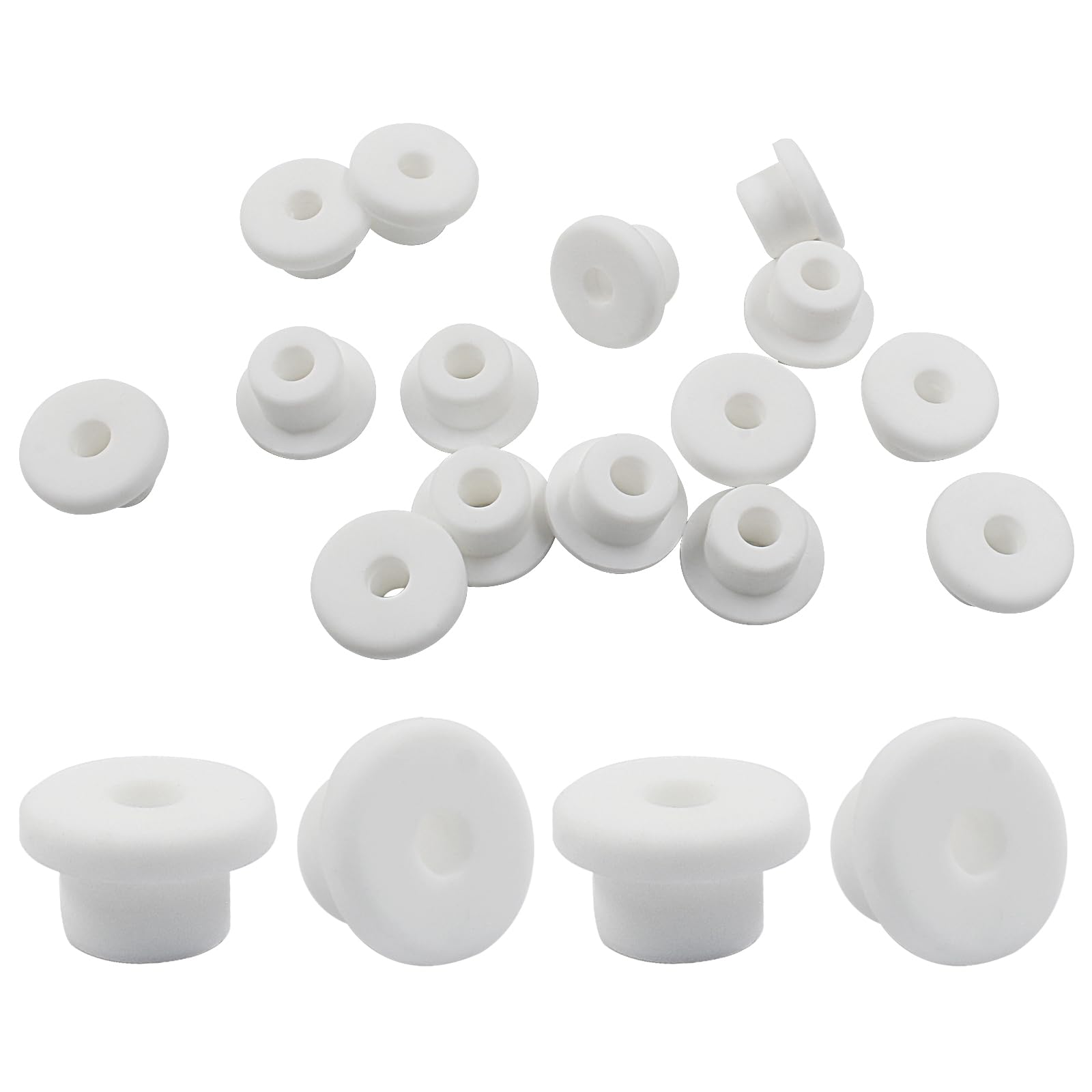 Amazon.com: Hordion 15Pcs Rubber Grommets 5/8" Drill Hole, 1/4" ID Hole ...
