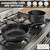 Amazon.com: Country Kitchen Cookware Set with Removable Handle, Oven ...