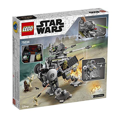 LEGO 75234 Star Wars AT-AP Walker Construction Set with Chewbacca ...
