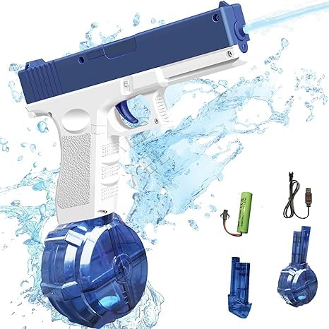 Buy KIDSNEY High Pressure Holi Pichkari Electric Water Gun, Automatic ...