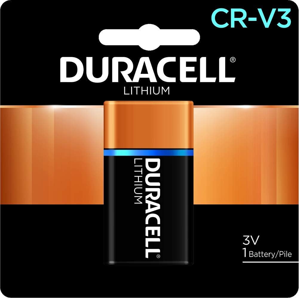 Amazon.com: Duracell CRV3 3V Lithium-Battery, 1 Count Pack, CRV3 3 Volt ...