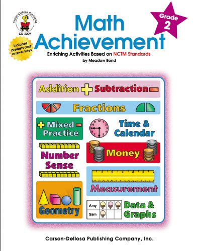 Amazon.com: Math Achievement, Grade 2: 9780887246388: Bond, Meadow: Books