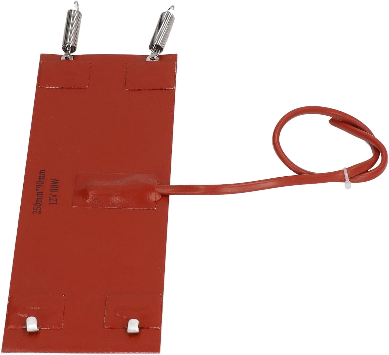 Silicone Heating Pad, 80W Efficient Waterproof Insulation 250mm X 90mm ...