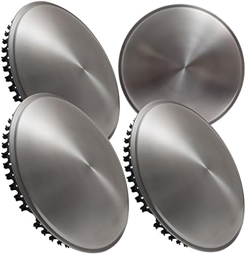 Amazon.com: Set of 4 Stainless Steel 14" Inch Full Moon Racing Discs ...