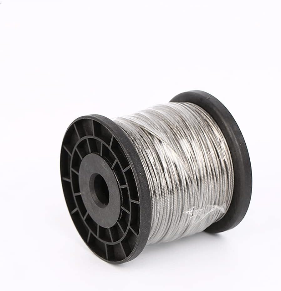 3mm 50 mètres Câble en acier inoxydable câble métallique Kit de Cable ...