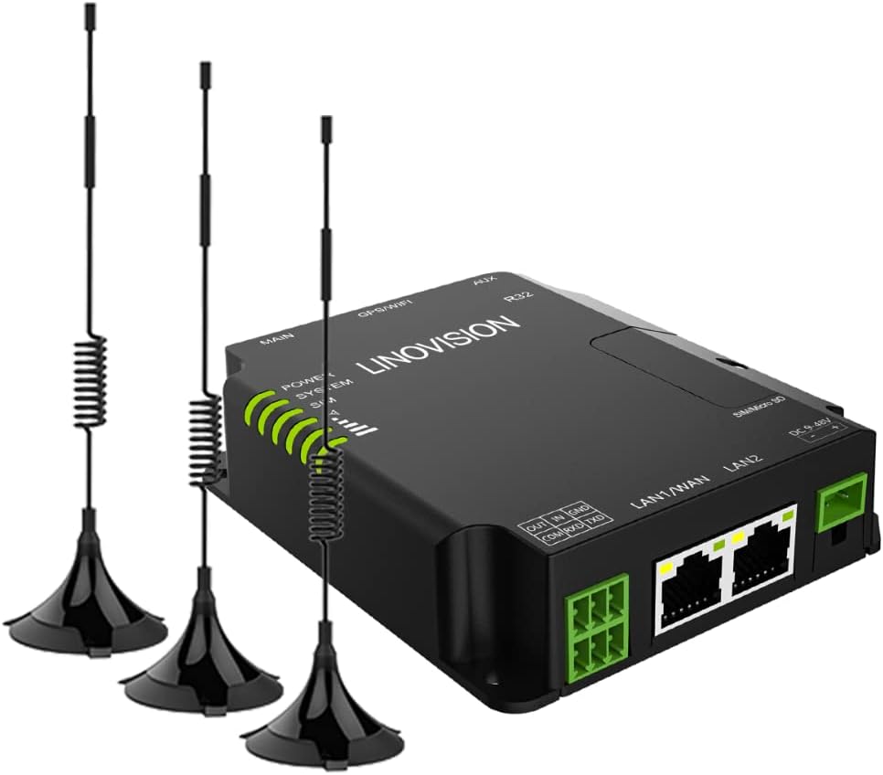 Amazon.com: Verizon Novatel T1114v LTE Router with Voice and Fax ...