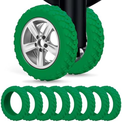 Amazon.com | Nottnnut Luggage wheel covers suitcase wheels protectors ...
