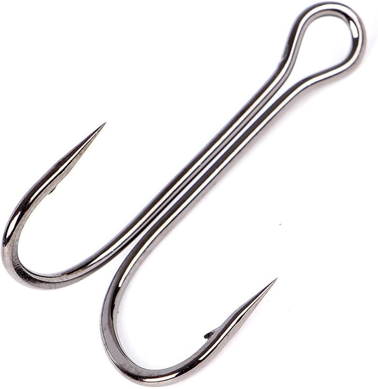 Amazon.com: GRFIT Fishing Hooks 20pcs/Pack Fishing Hooks Double Fishing ...