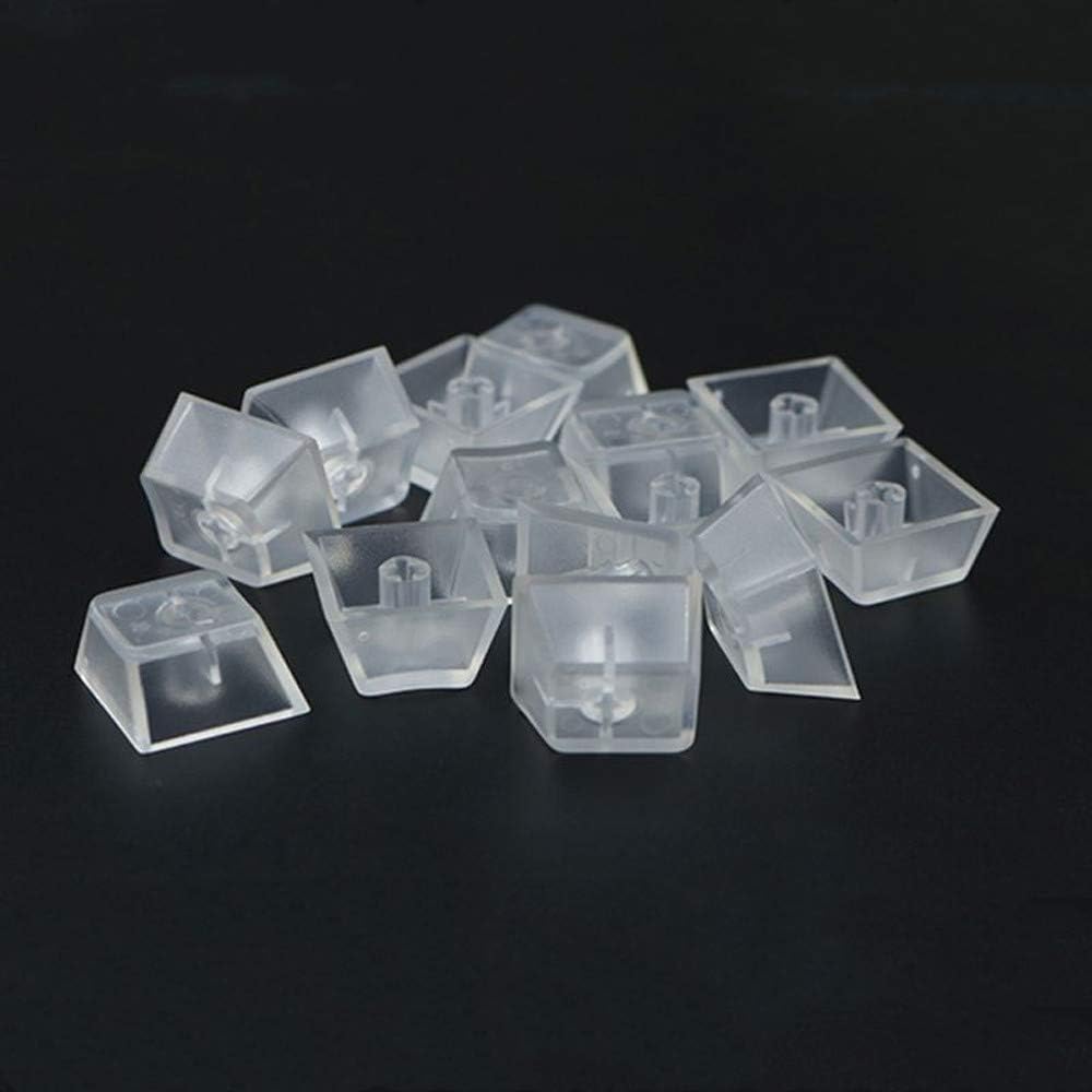 Amazon.com: 10 Pcs Transparent Matte Keycaps, Mechanical Keyboard ...