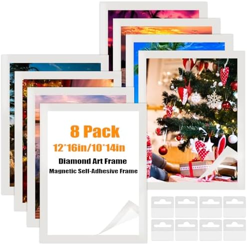 QUKLOGEN Diamond Art Frames 30x40cm,Magnetic Diamond Art Painting ...